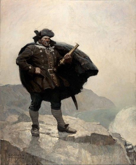 N.C. Wyeth's Treasure Island, Classic Illustrations for a Classic Tale ...